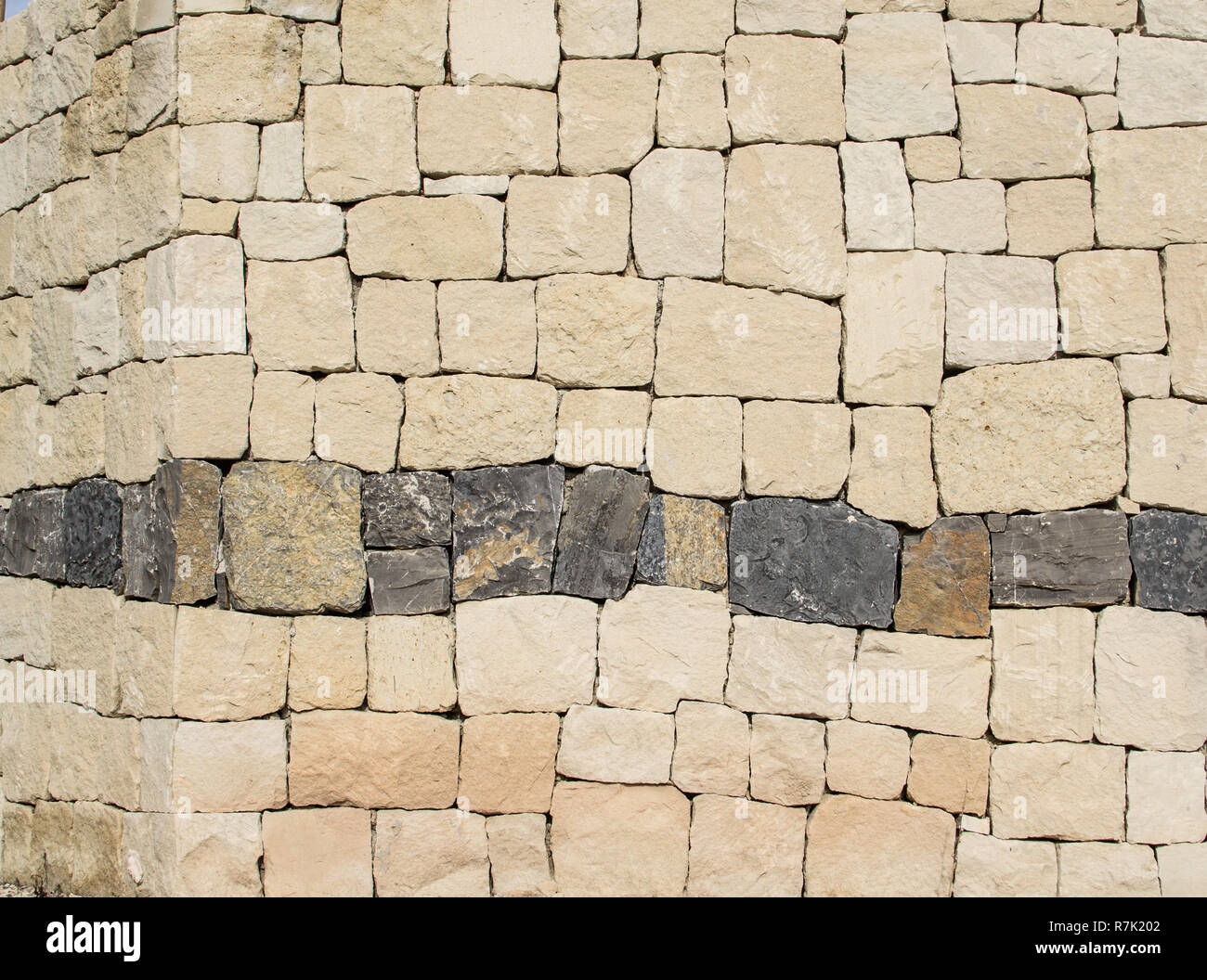 Old masonry wall with a color fringe Stock Photo - Alamy