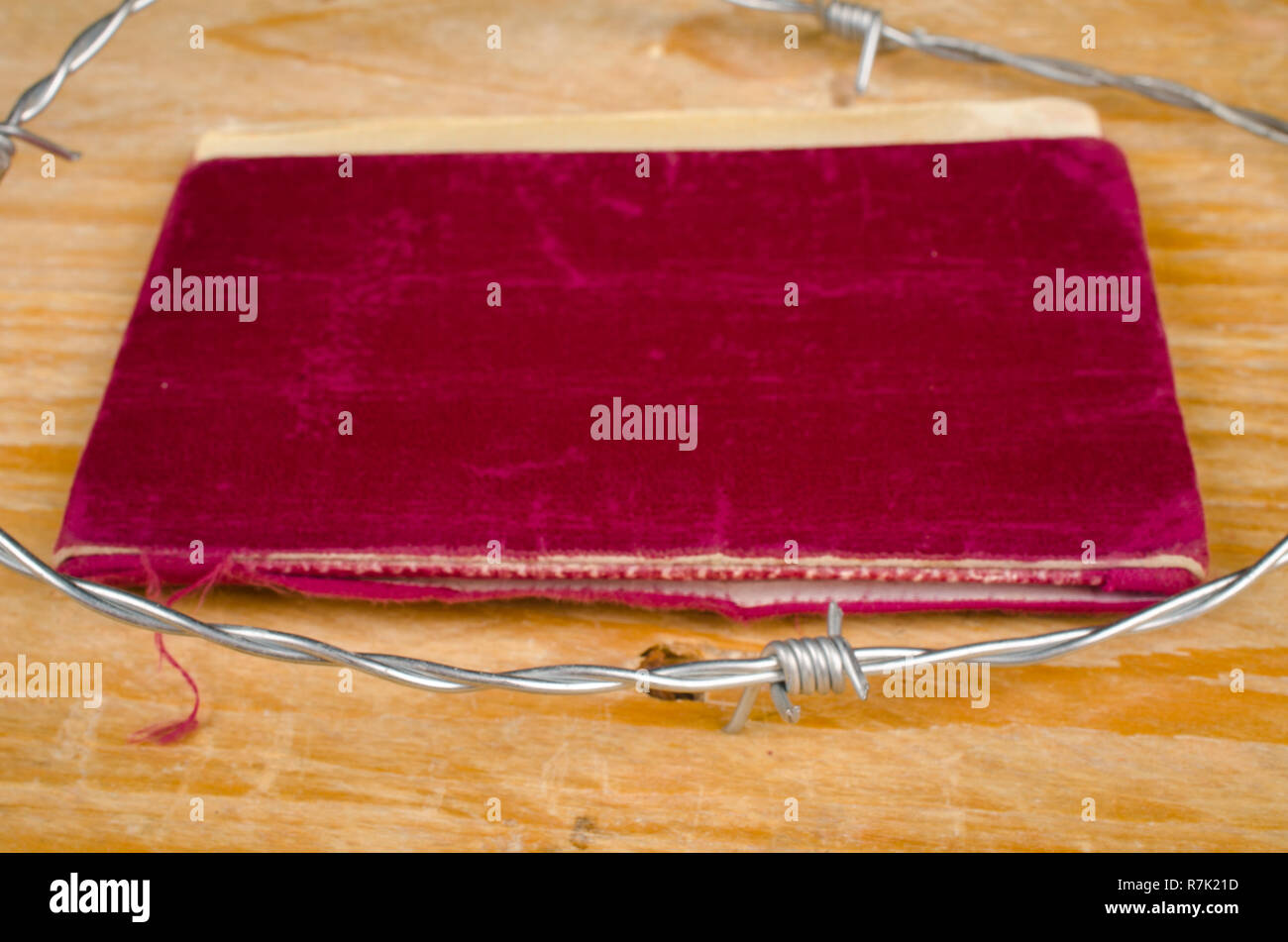 Old passport in an immigration concept Stock Photo - Alamy