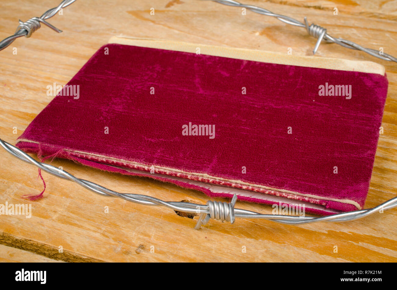 Old passport in an immigration concept Stock Photo - Alamy