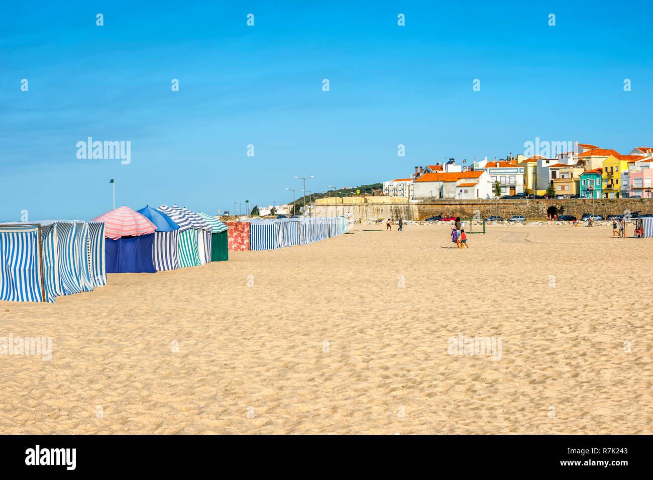 Beach, Figueira da Foz, Coimbra District, Portugal Stock Photo - Alamy