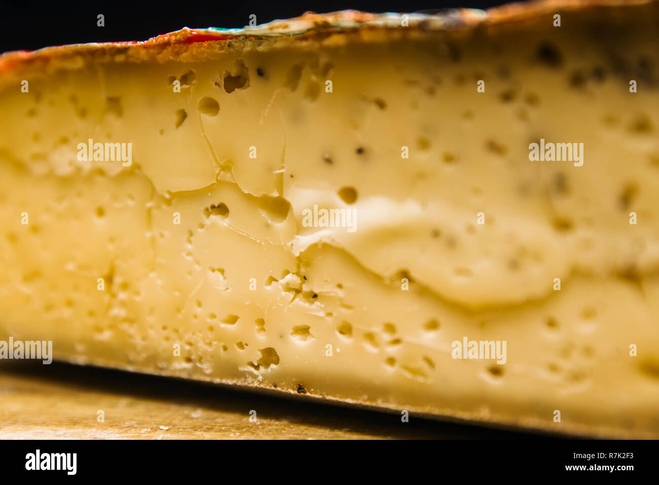 Traditional Auvergne cheese from France Stock Photo - Alamy