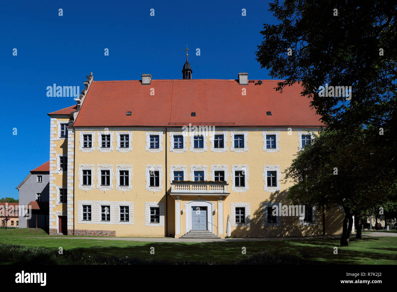 Lübben Spreewald Castle Stock Photo - Alamy
