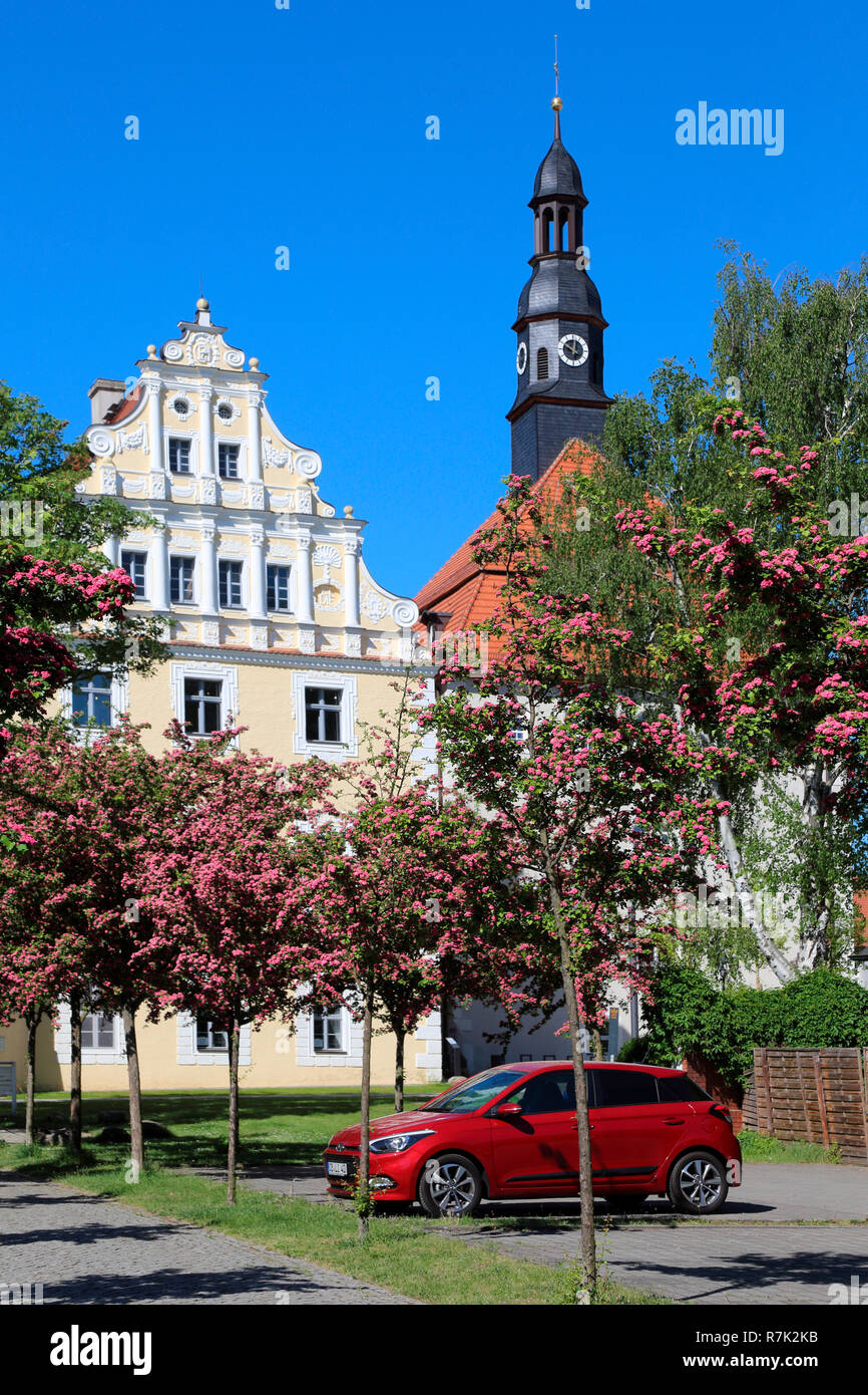 Lübben Spreewald Castle Stock Photo - Alamy