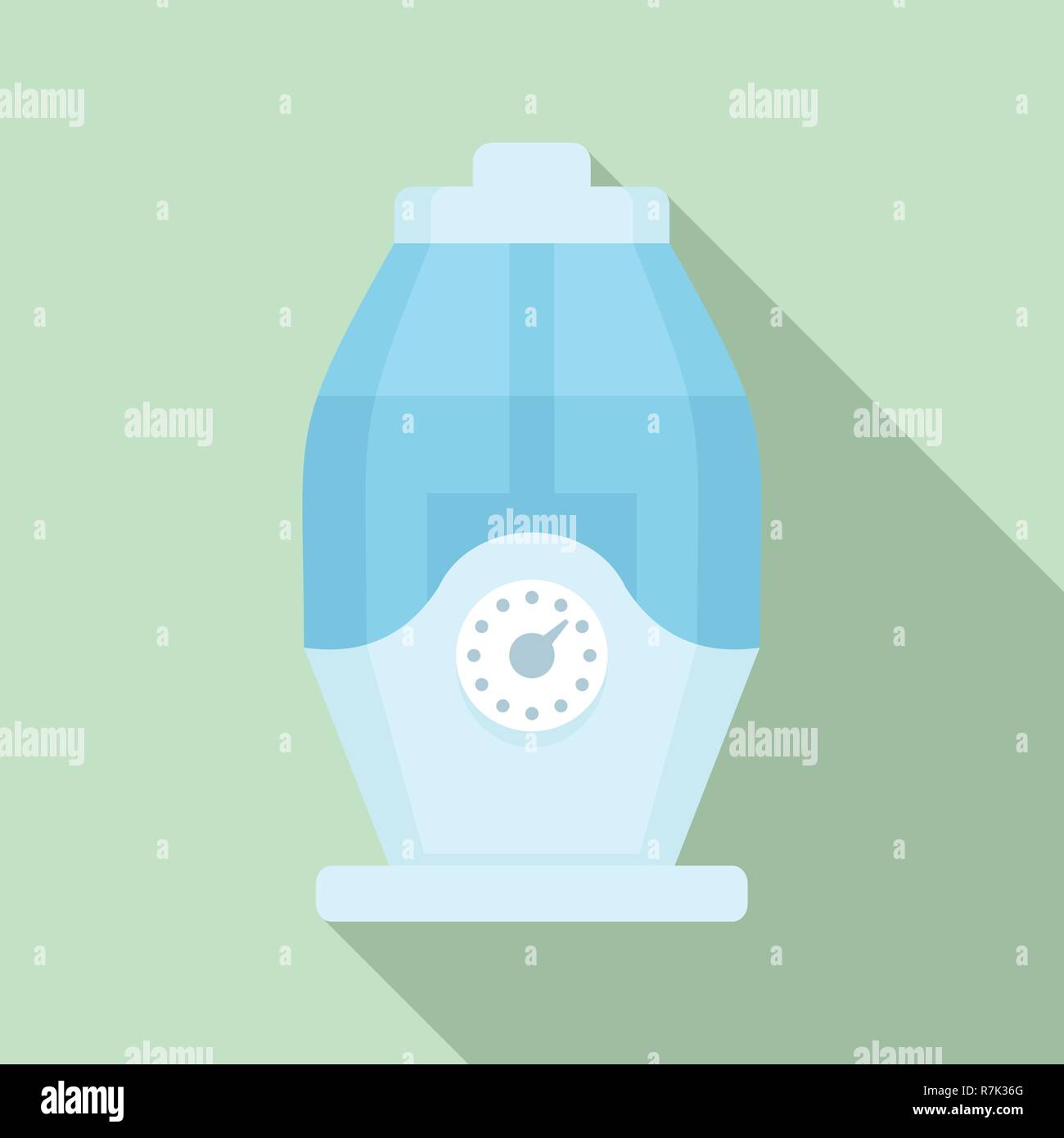 Room humidifier icon. Flat illustration of room humidifier vector icon ...