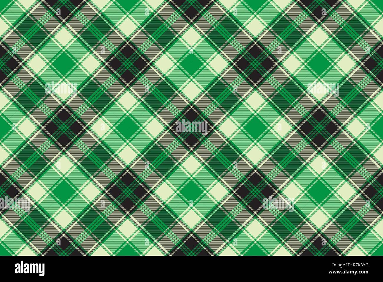 Tartan plaid pattern in green. Print fabric texture seamless. Check ...