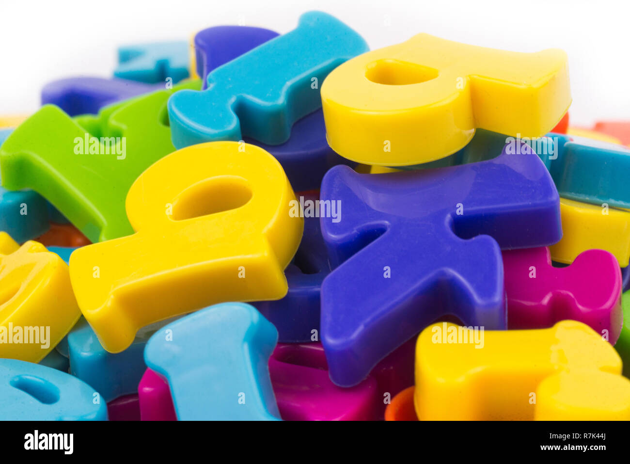 Plastic letters hi-res stock photography and images - Alamy