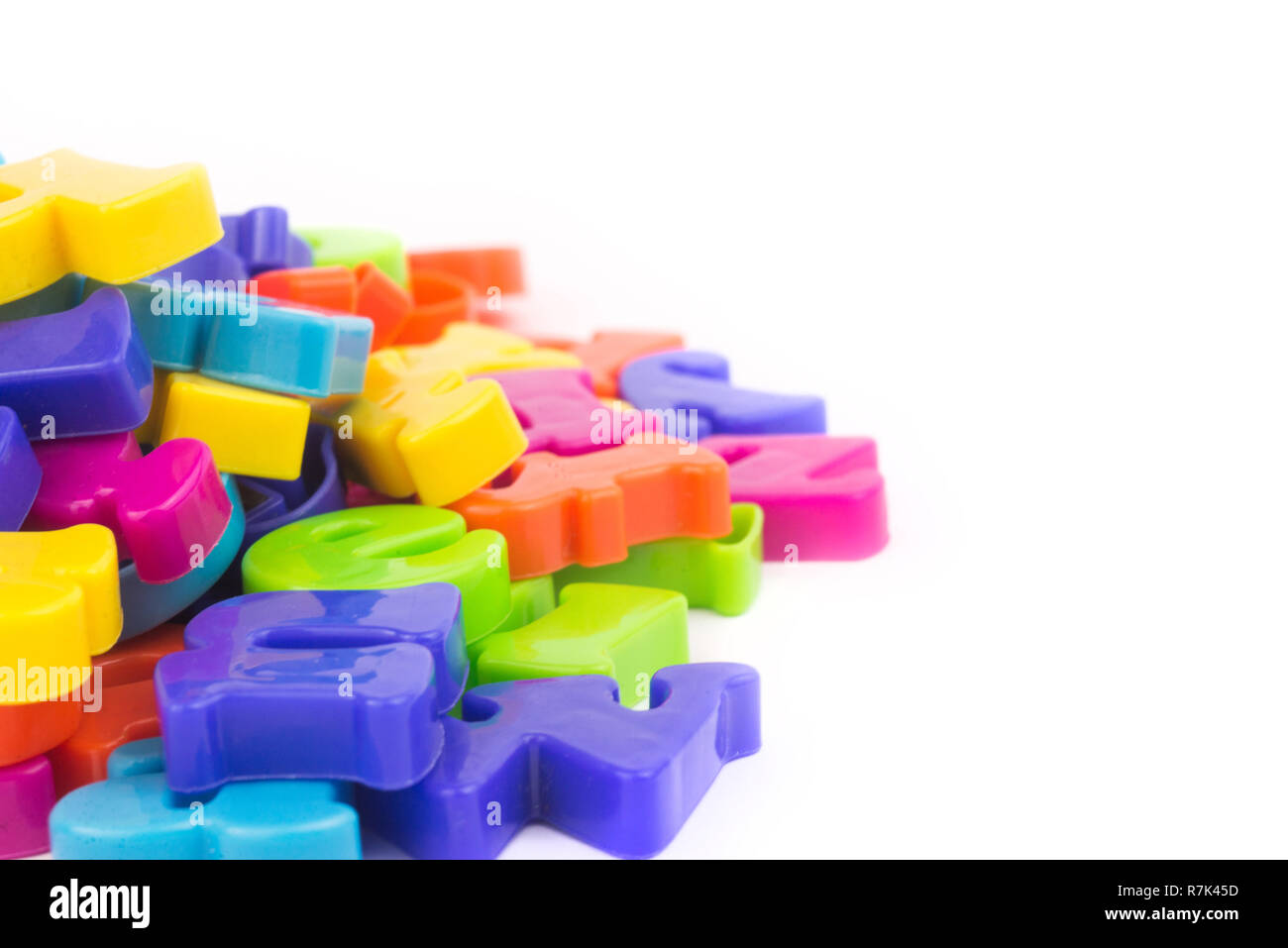 Plastic letters hi-res stock photography and images - Alamy
