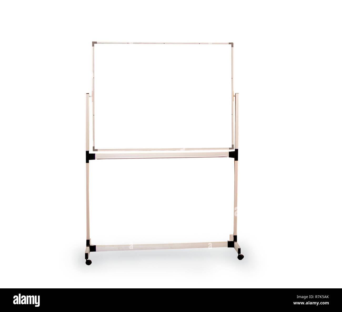 Blank billboard isolated on white background Stock Photo - Alamy