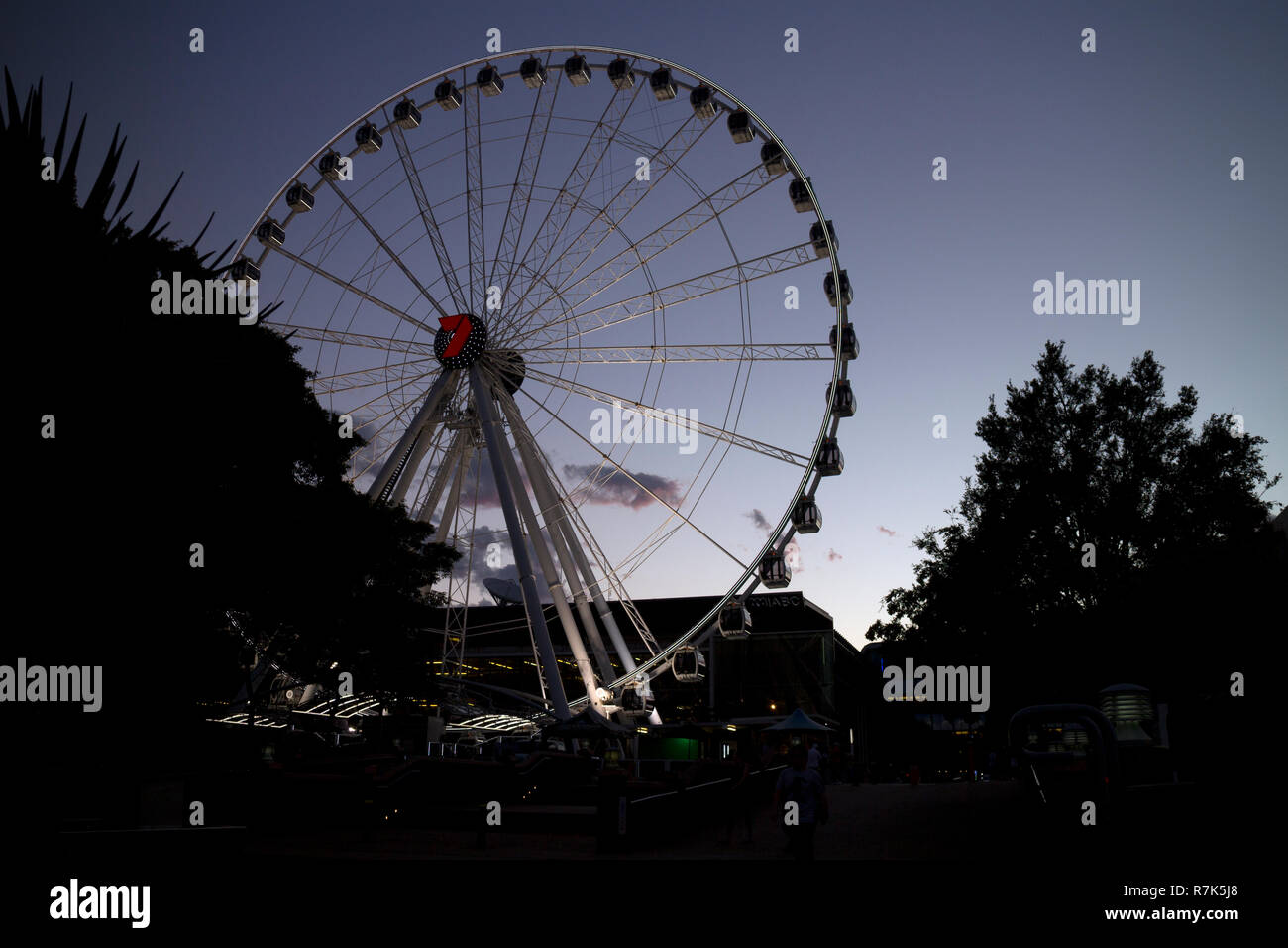The Wheel of Brisbane, South Bank, Brisbane, Queensland, Australia ...