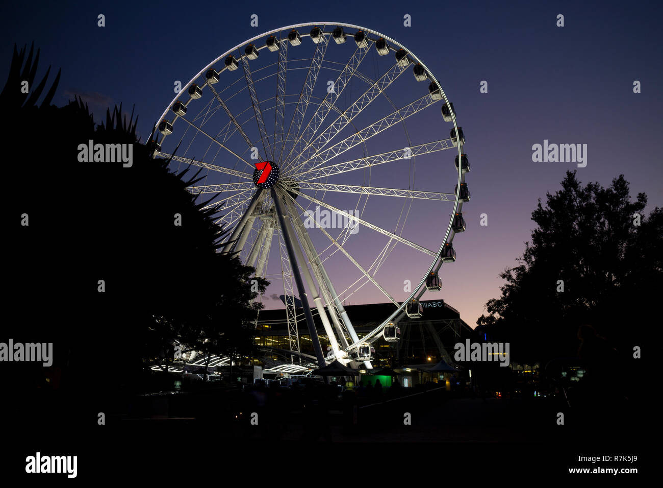 The Wheel of Brisbane, South Bank, Brisbane, Queensland, Australia ...