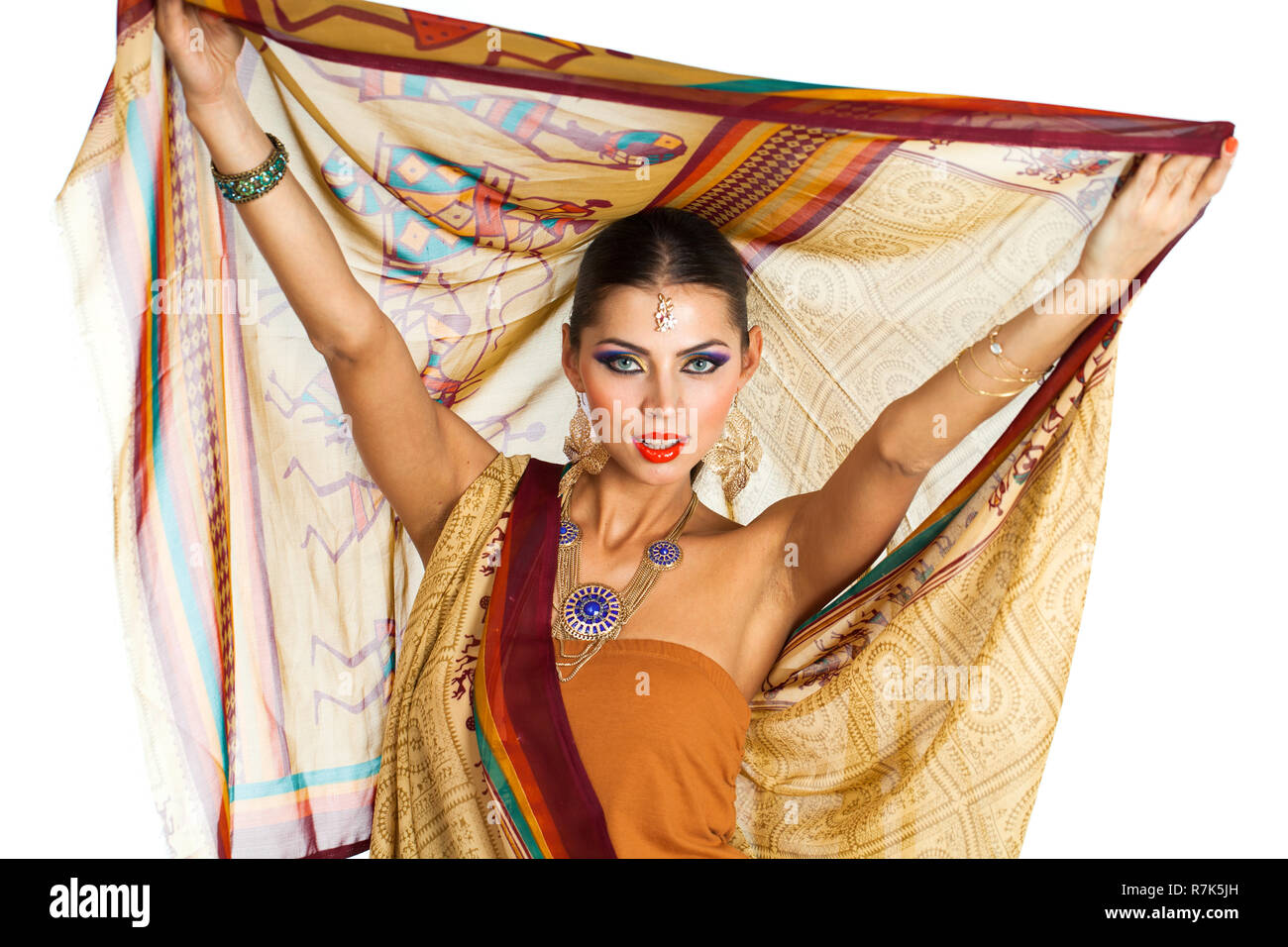 Indian sari dress Stock Photo - Alamy