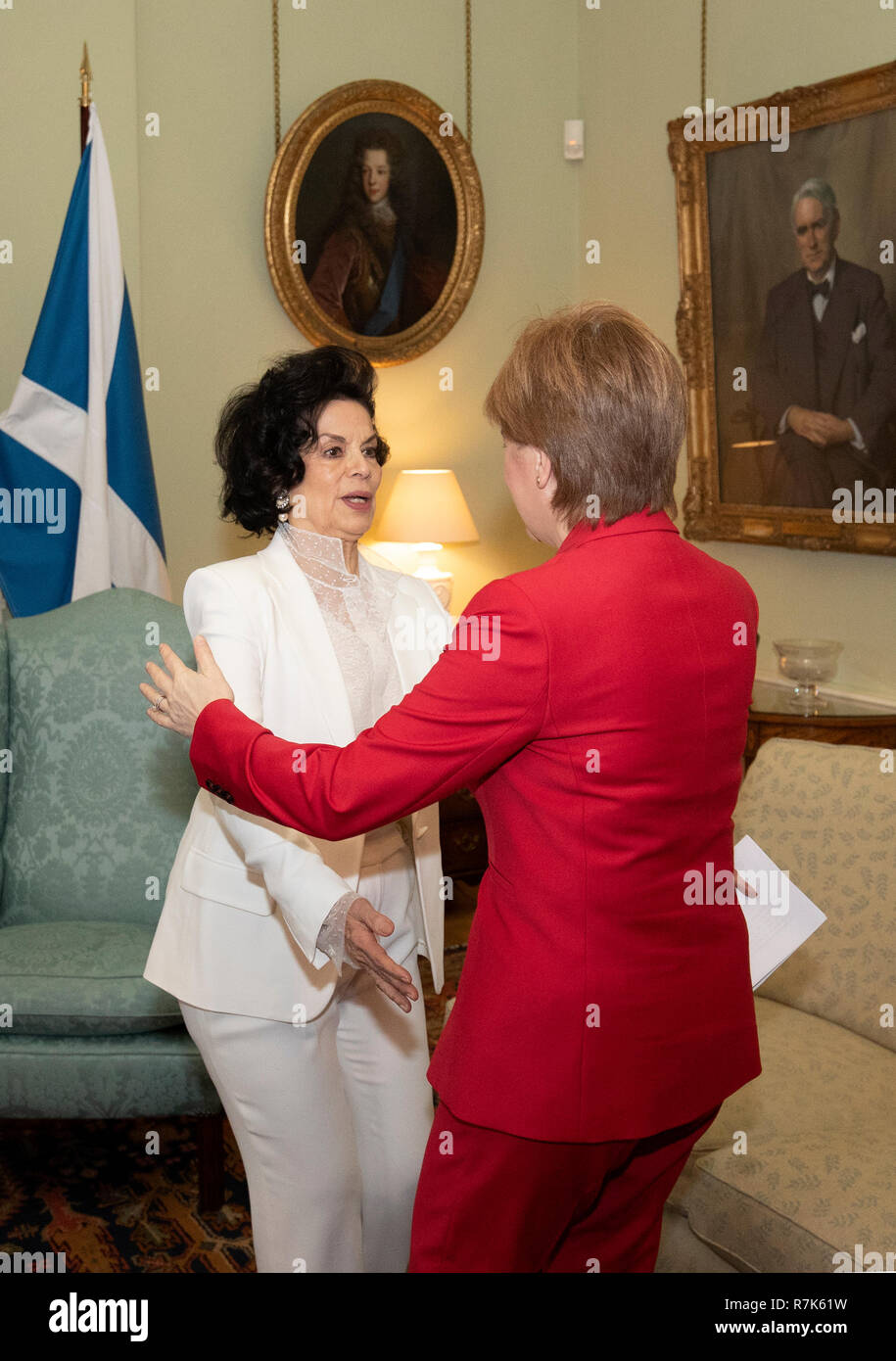 Embargoed to 0001 Tuesday 11 December First Minister Nicola Sturgeon ...