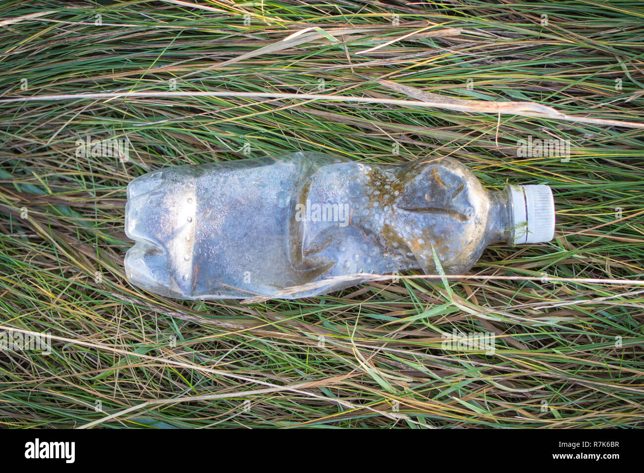 Plastic waste on grass hi-res stock photography and images - Alamy