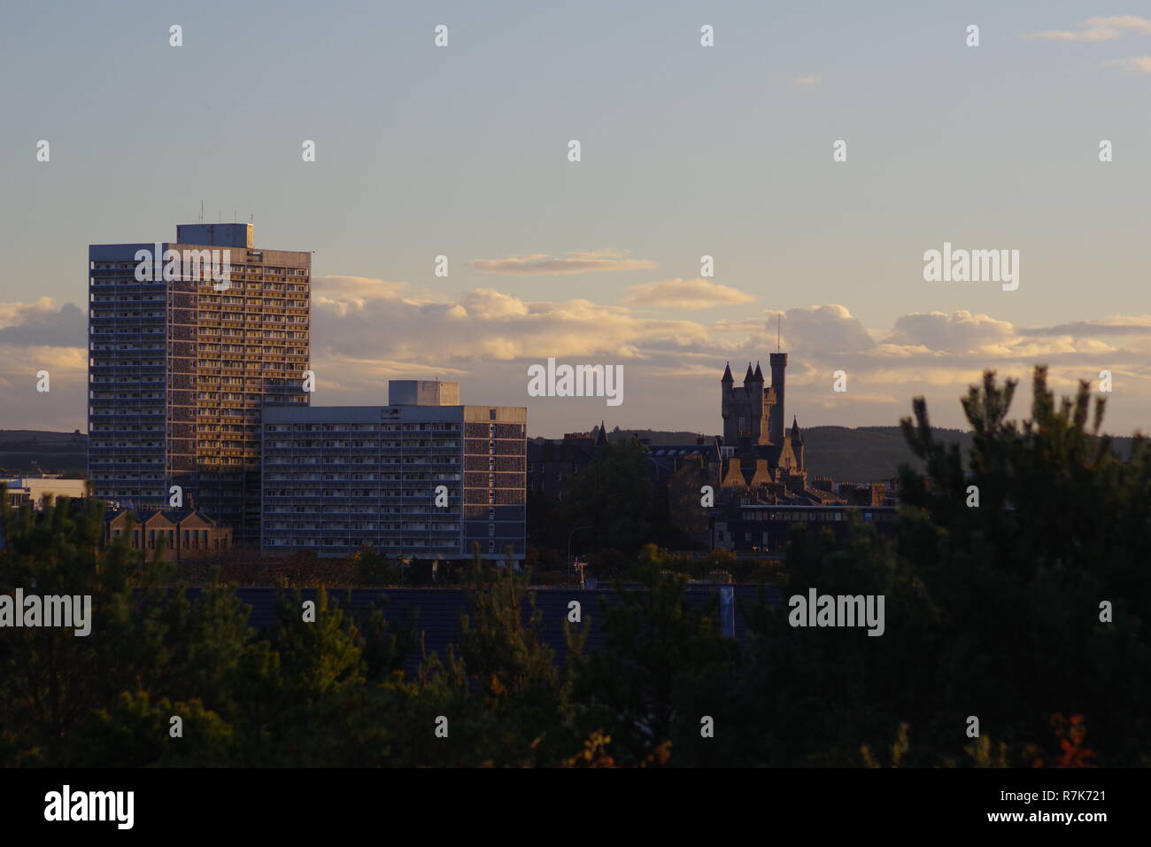Castle Hill Tower Blocks & The Citadel, The Salvation Army Building ...