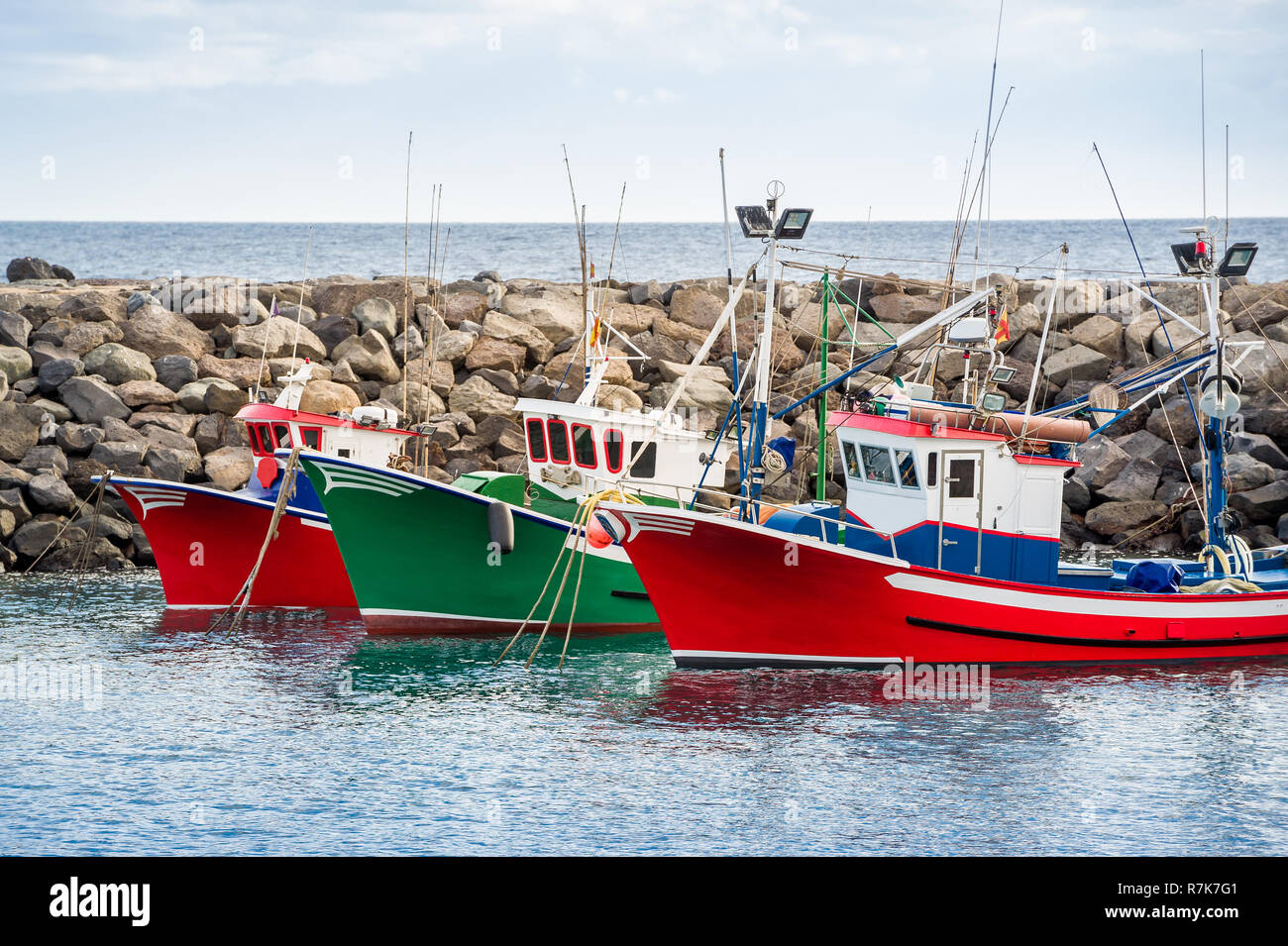 Colorful colorful boats hi-res stock photography and images - Alamy