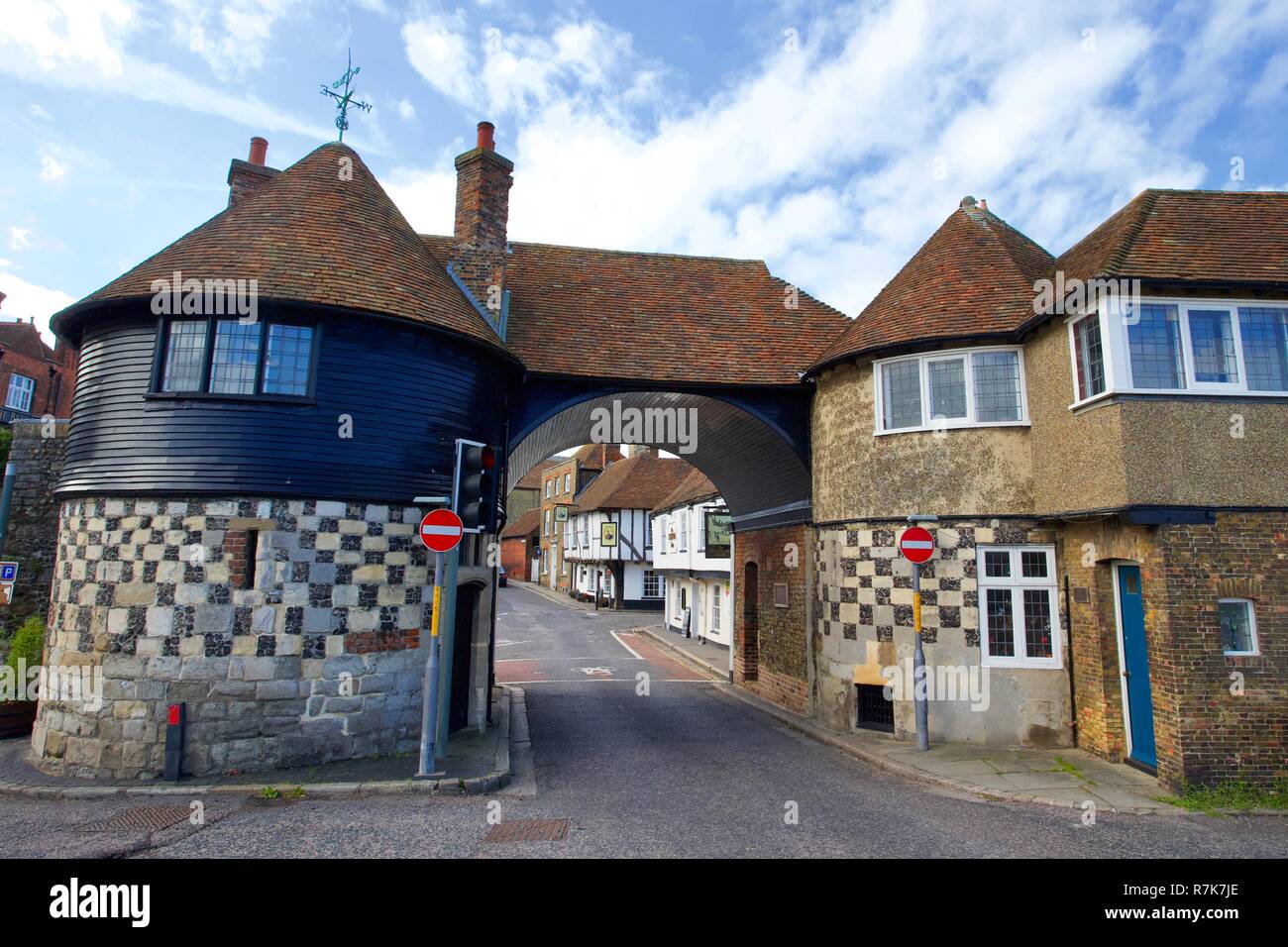 The Barbican, Sandwich, Kent, England Stock Photo - Alamy
