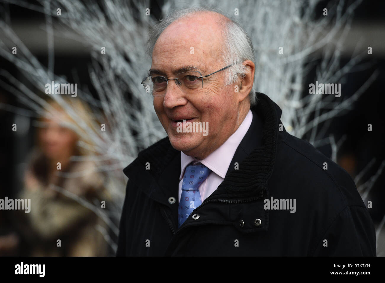 Lord Michael Howard leaves the Park Plaza Hotel in London, where Prime ...