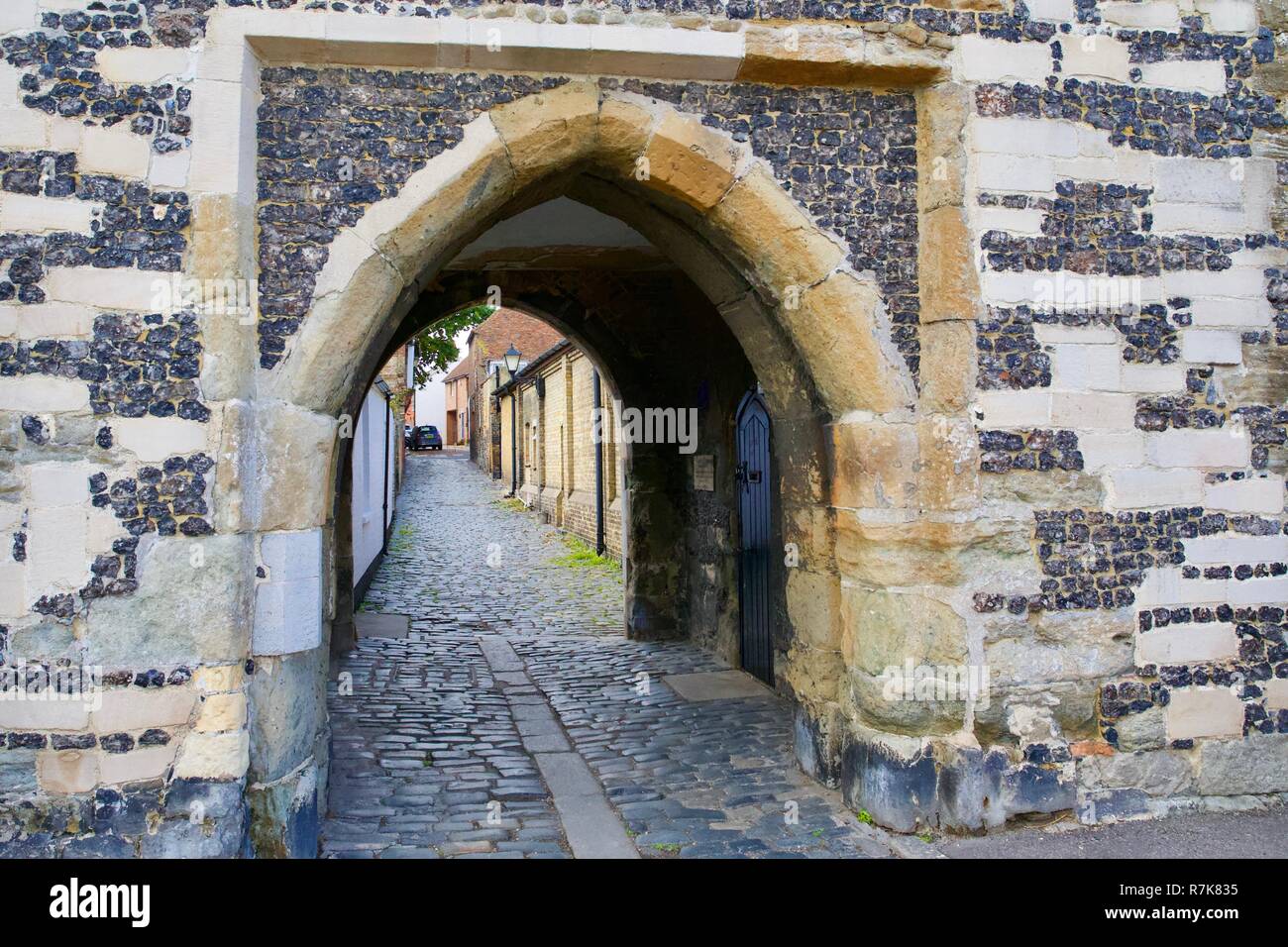 The Fisher Gate, Sandwich, Kent, England Stock Photo - Alamy