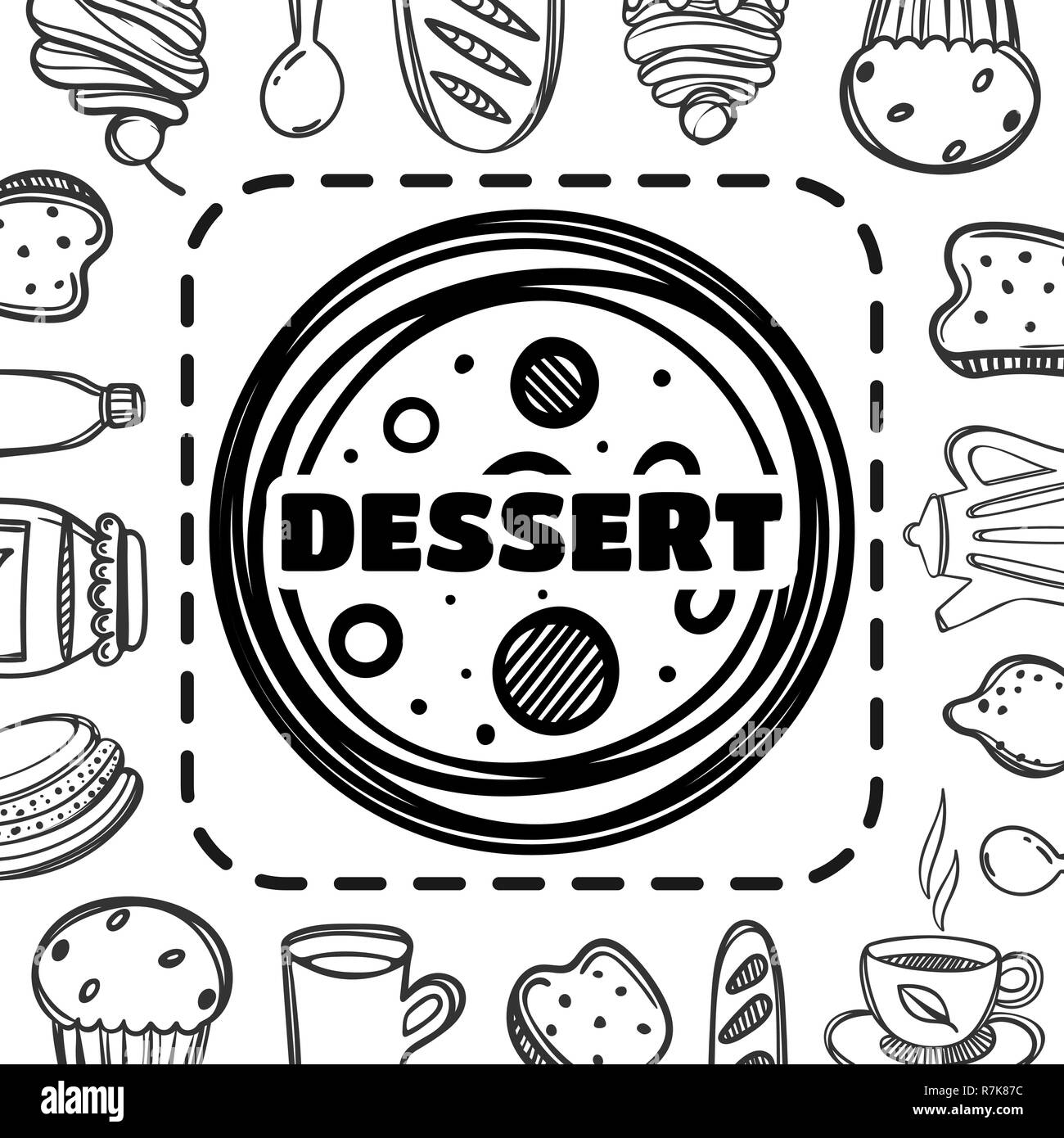 French child food Black and White Stock Photos & Images - Alamy