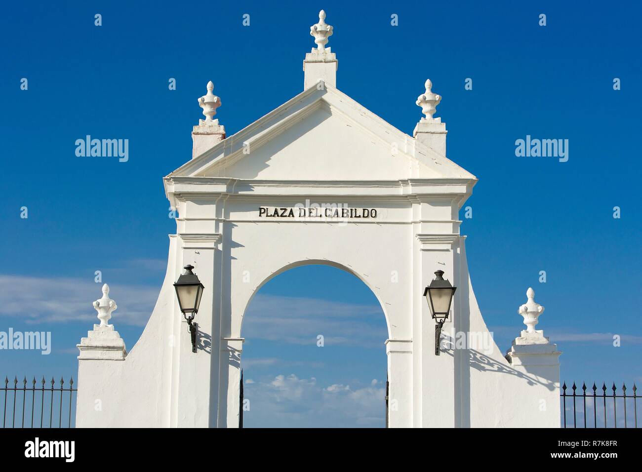 Spain, Andalucia, Cadiz Province, Arcos de la Frontera, White Villages ...