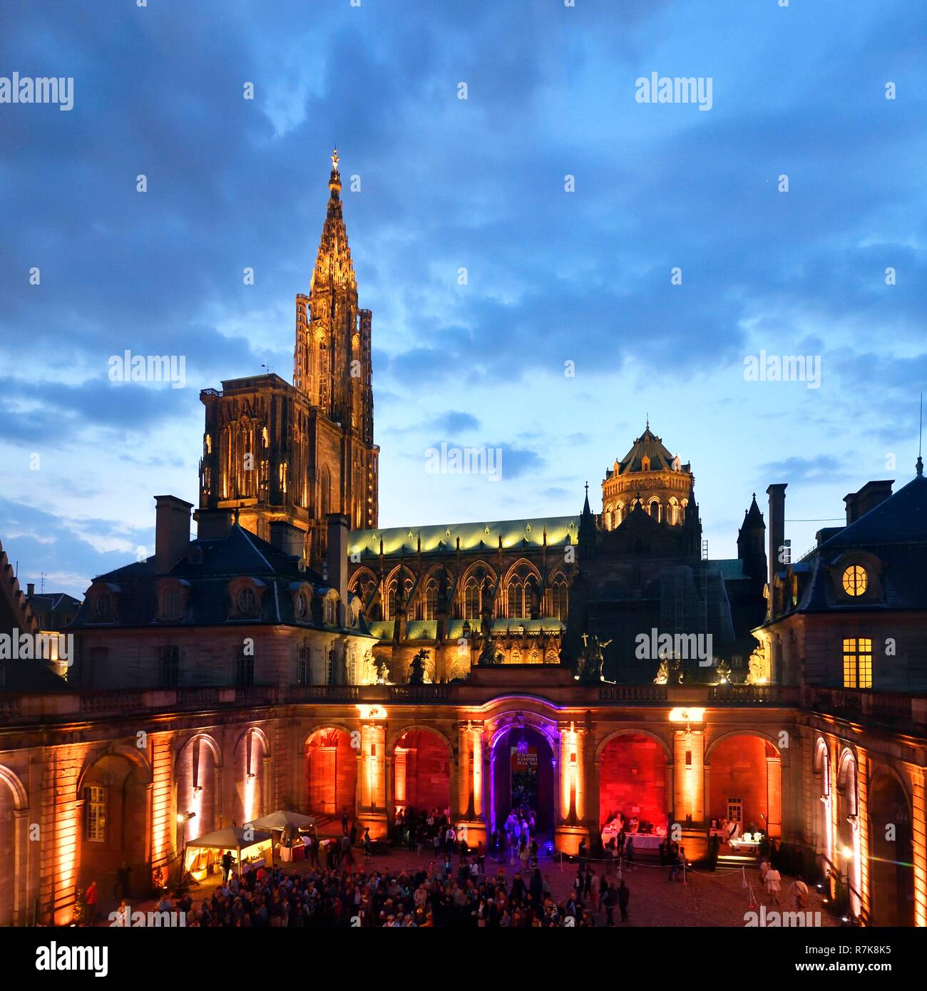 France, Bas Rhin, Strasbourg, old town listed as World Heritage by ...