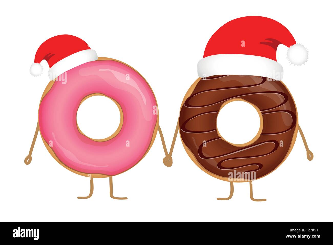 Santa choco Stock Vector Images - Alamy