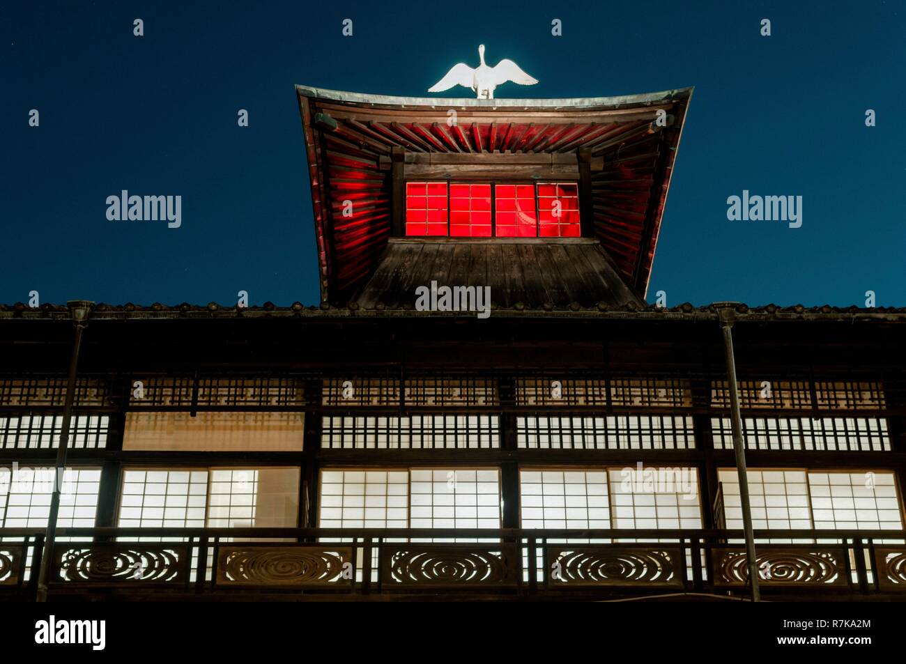 Japan, Shikoku island, Matsuyama city, the capital of Ehime prefecture ...