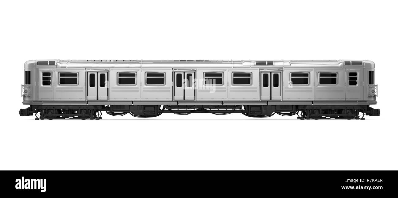 Subway Car Isolated Stock Photo - Alamy
