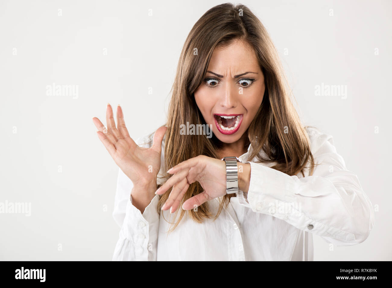 Screaming faces hi-res stock photography and images - Alamy