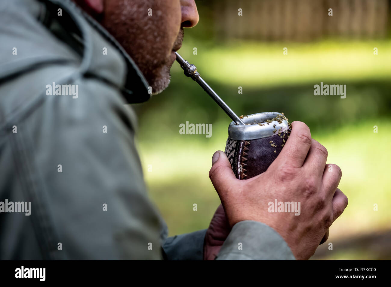 Drinking Mate Argentina High Resolution Stock Photography and Images ...