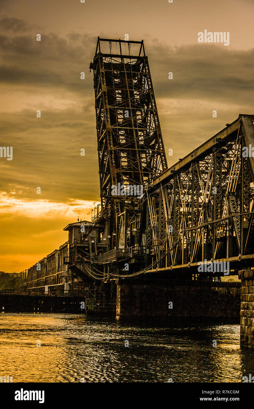 Amtrak Old Saybrook – Old Lyme Bridge Old Lyme, Connecticut, USA Stock ...