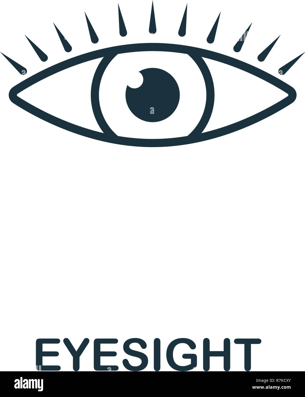 Eyesight icon. Premium style design from healthcare icon collection ...