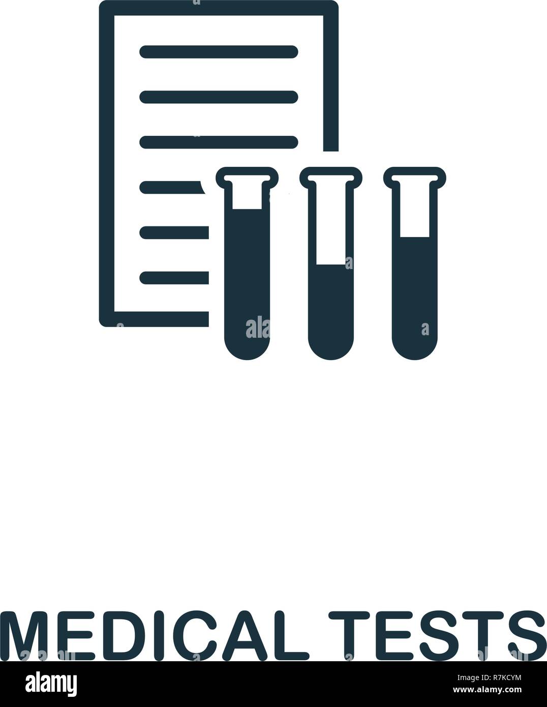 Blood test logo vector icon hi-res stock photography and images - Alamy