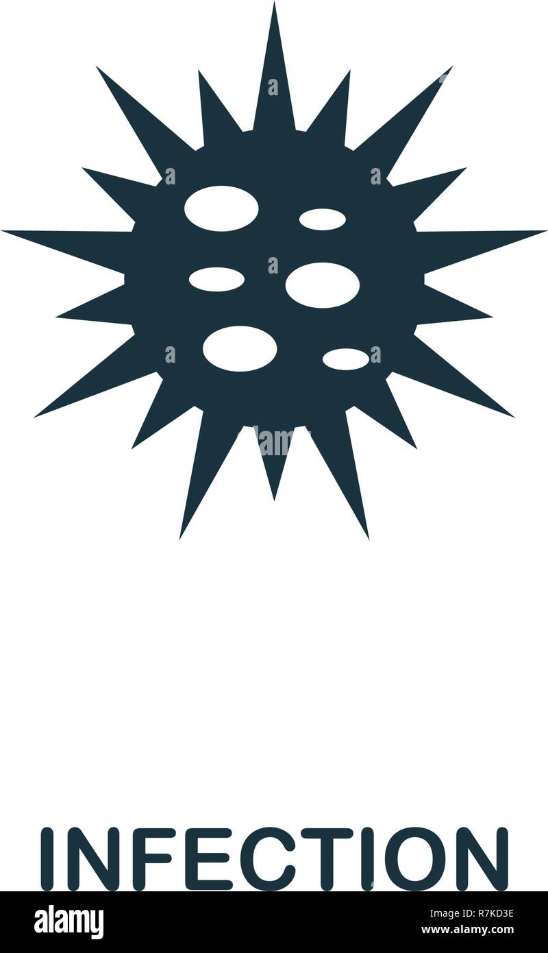 Infection icon. Premium style design from healthcare icon collection ...