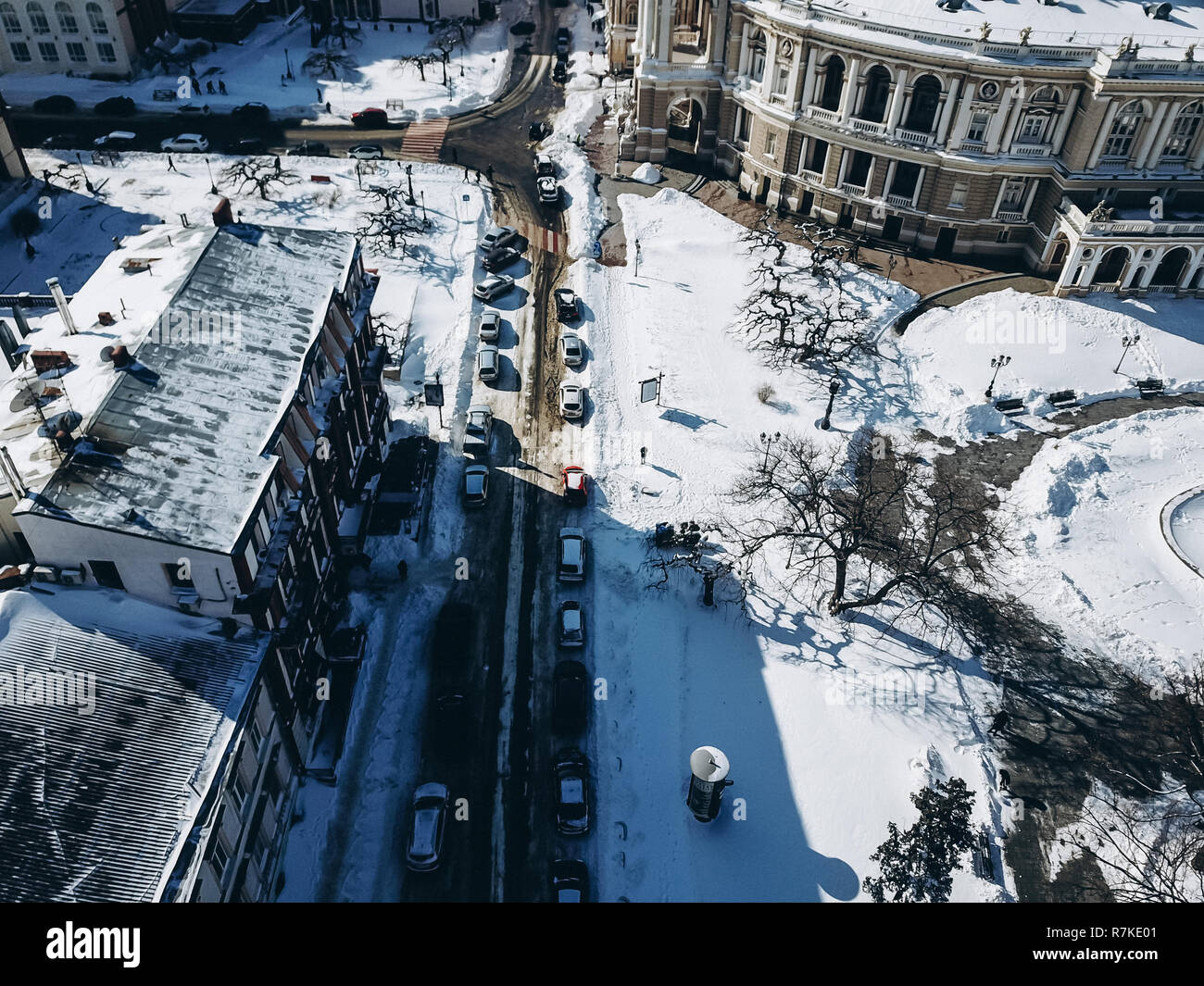 Odessa Opera and Ballet Theater with a bird's eye view Stock Photo - Alamy