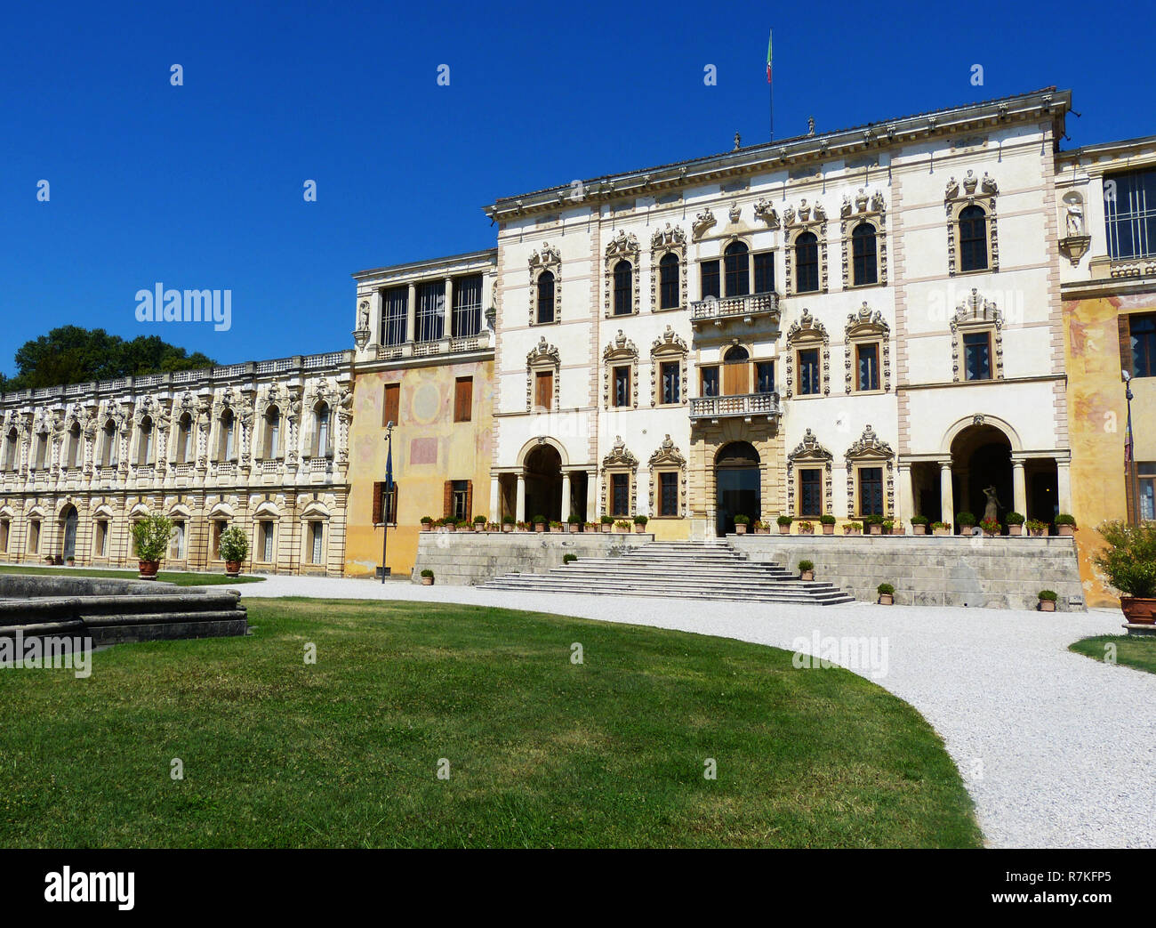 Villa Contarini venetian villa near Padova Stock Photo - Alamy
