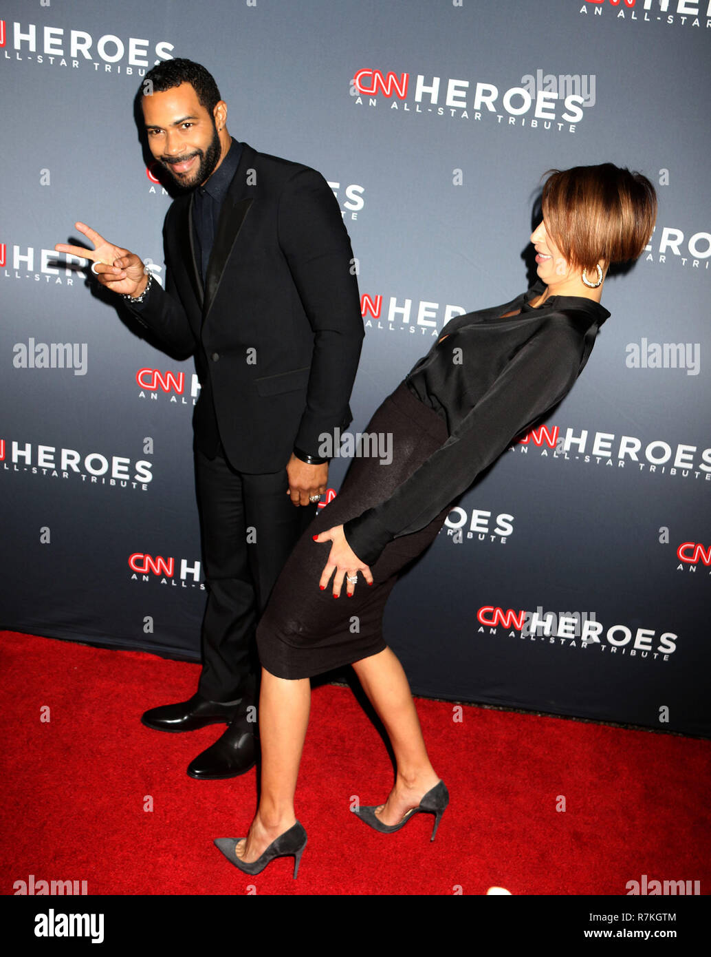 New York City, New York, USA. 9th Dec, 2018. OMARI HARDWICK and JAE ...