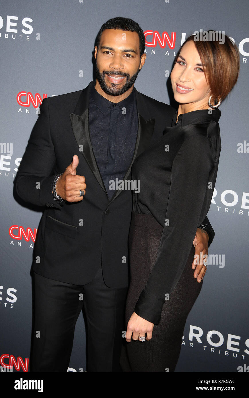 New York City, New York, USA. 9th Dec, 2018. OMARI HARDWICK and JAE ...