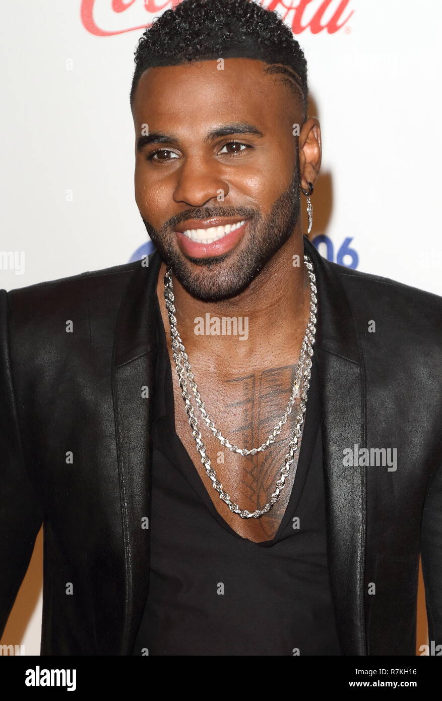 Jason Derulo at Capital's Jingle Bell Ball with Coca-Cola during day ...