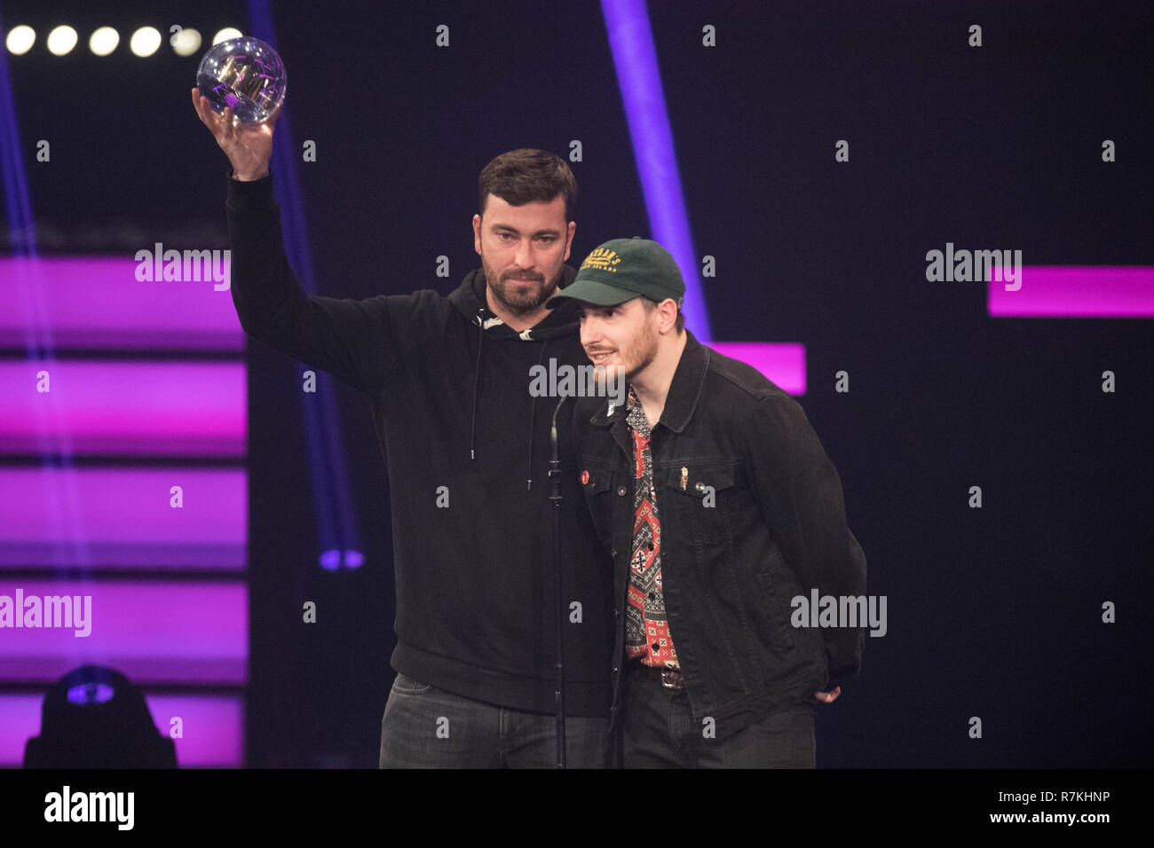 Marten Laciny, MARTERIA (left) and Benjamin Griffey, CASPER with the ...