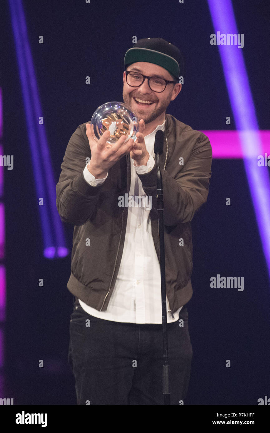 Mark FORSTER, musician, singer, singer, with the prize for best artist ...