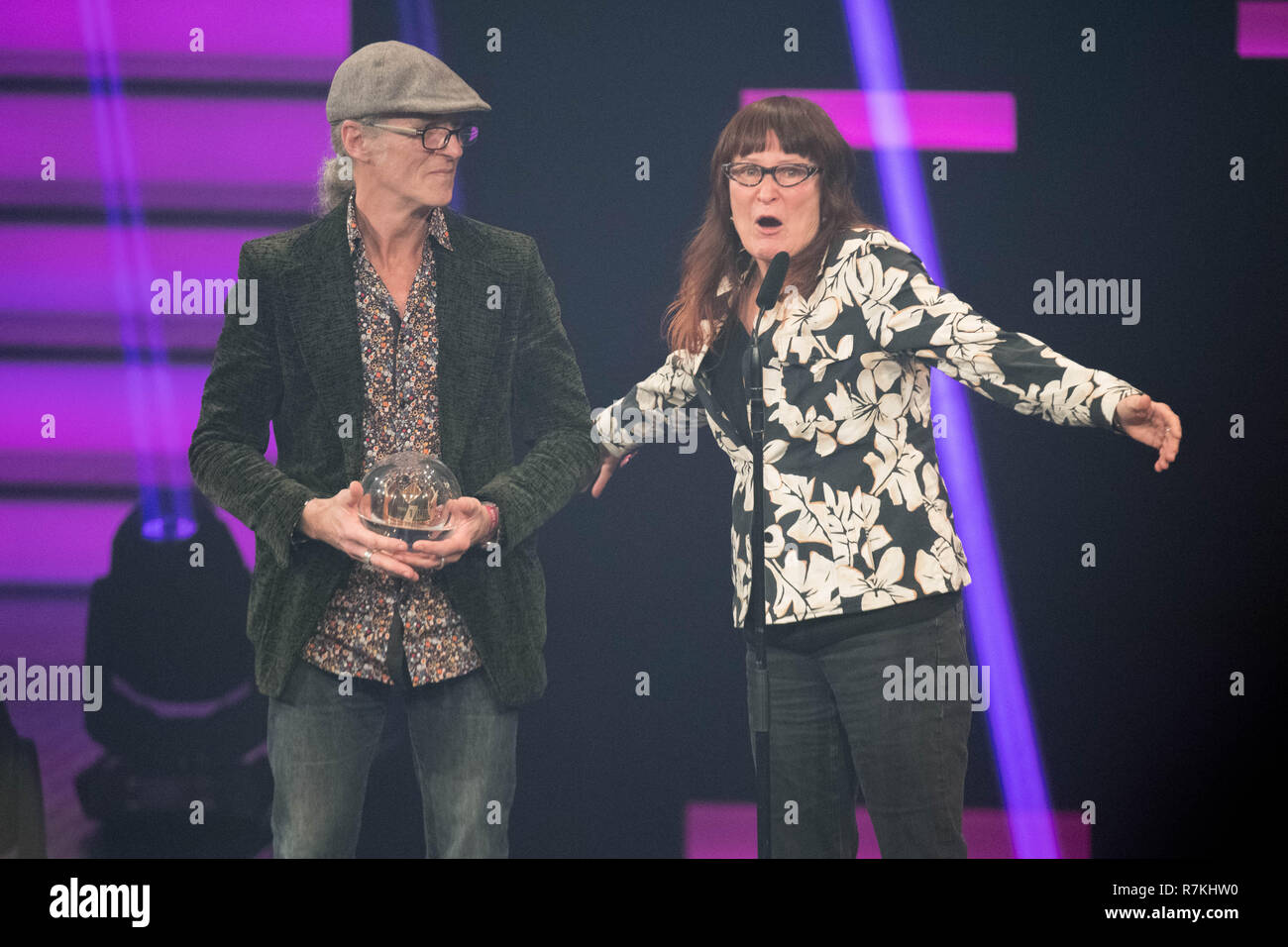 Bochum, Deutschland. 07th Dec, 2018. Horst LOHMEYER (left) and Birgit ...
