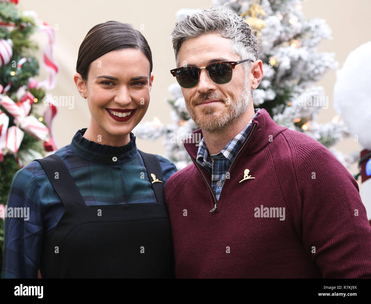 Los Angeles, USA. 9th Dec 2018. Actress Odette Annable and husband Dave ...