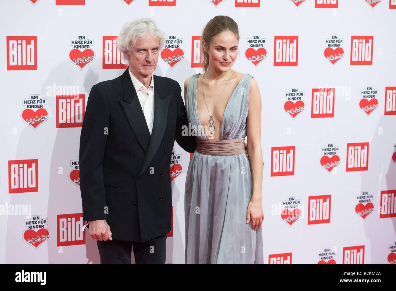 Berlin, Deutschland. 08th Dec, 2018. Mathieu CARRIERE (left, actor) and ...
