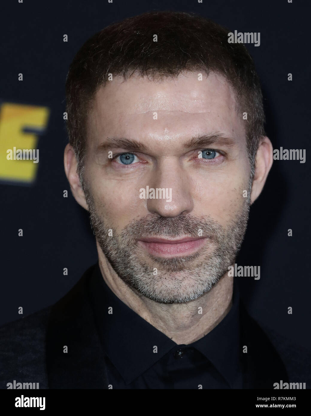 Los Angeles, USA. 9th Dec 2018. Director Travis Knight arrives at the ...