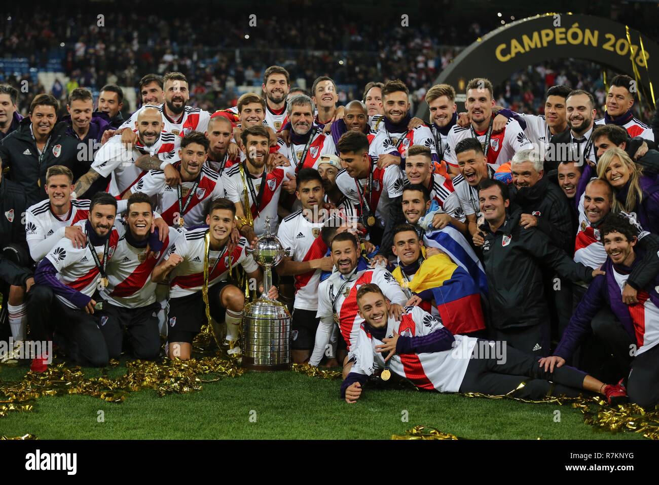 Madrid, Spain. 09th Dec, 2018. Football: Copa Libertadores, Final ...