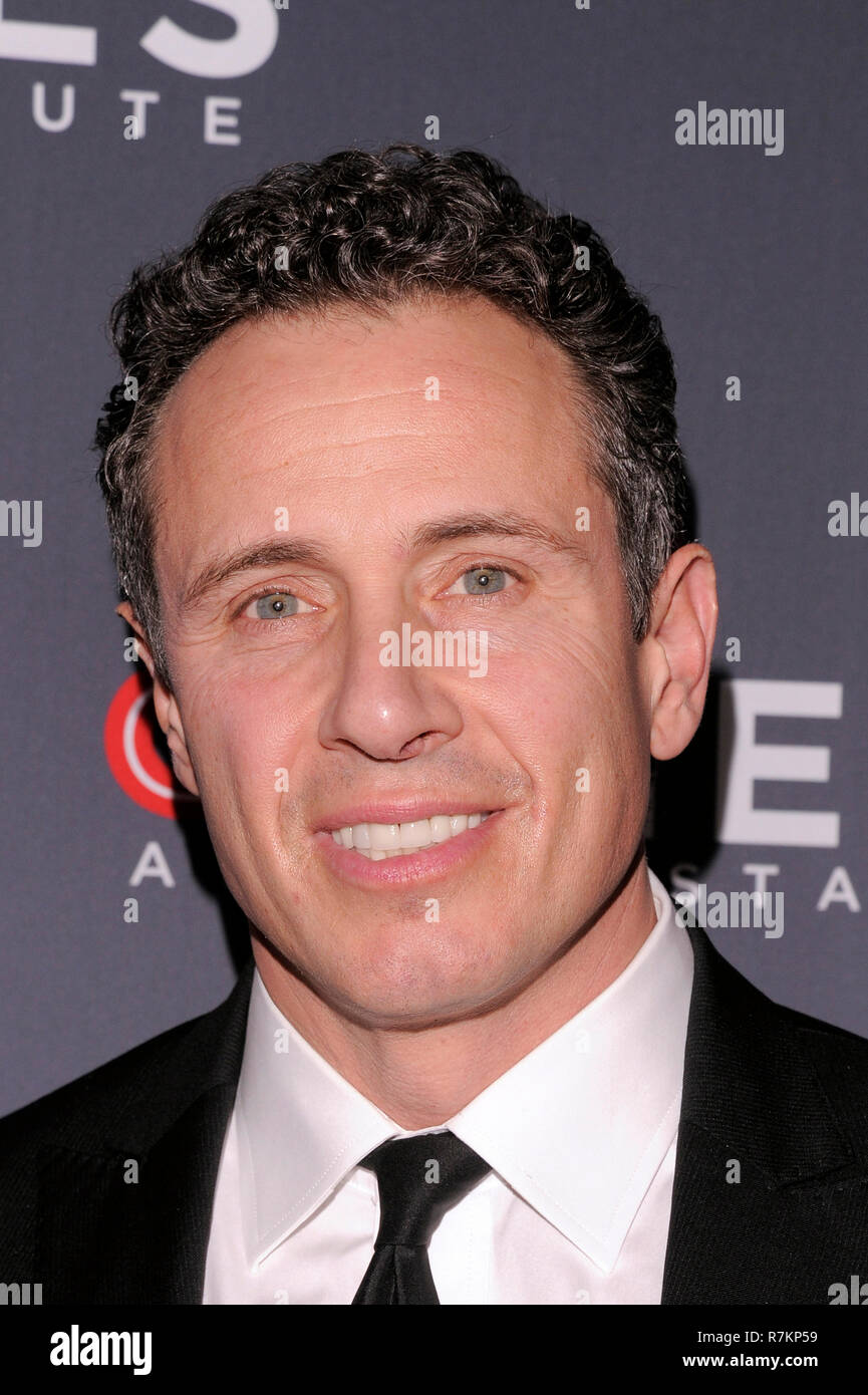 New York, USA. 9th Dec 2018. Chris Cuomo attends the 12th Annual CNN Heroes: An All-Star Tribute ...