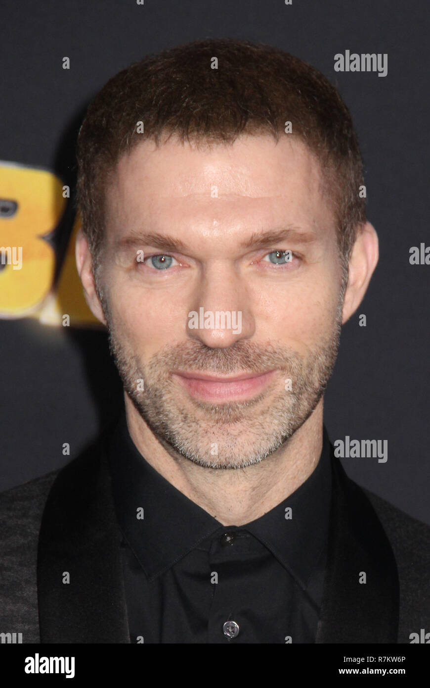 Travis Knight 12/09/2018 The Global Premiere of "Bumblebee" held at TCL ...