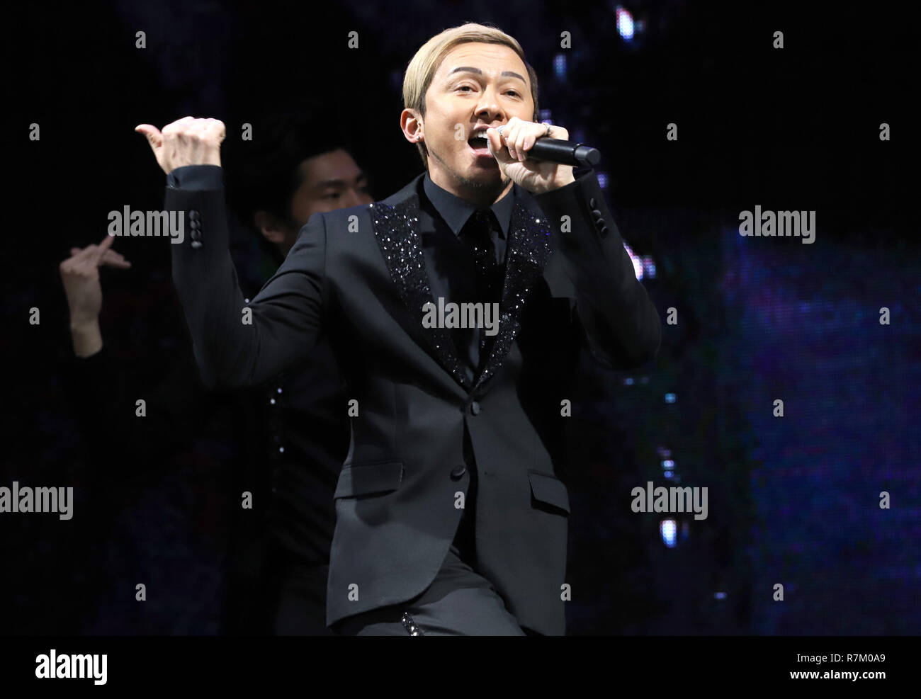 Monday. 10th Dec, 2018. December 10 2018, Tokyo, Japan - Japanese singer ISSA of the pop group ...