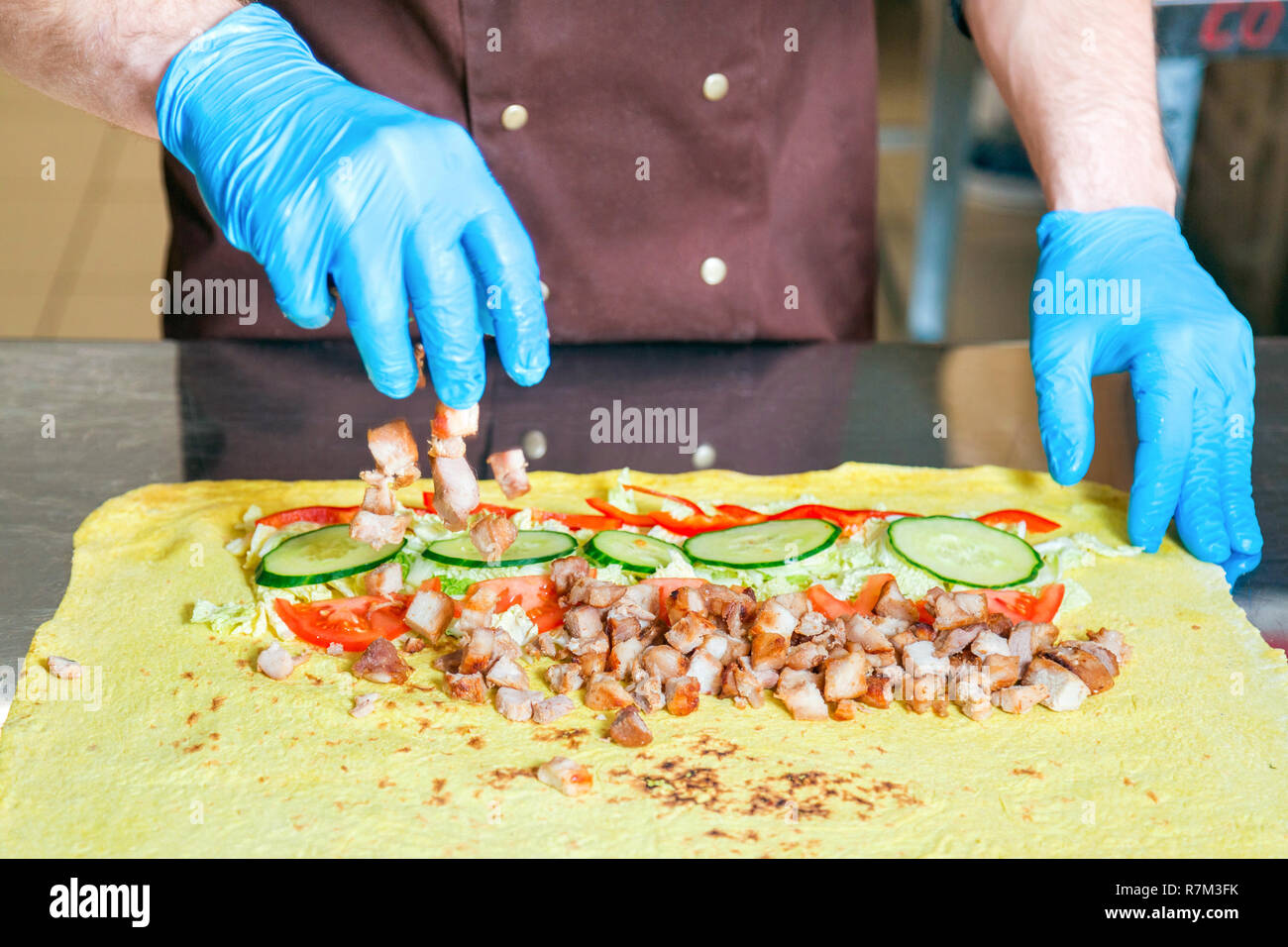 Shawarma ingredients hi-res stock photography and images - Alamy